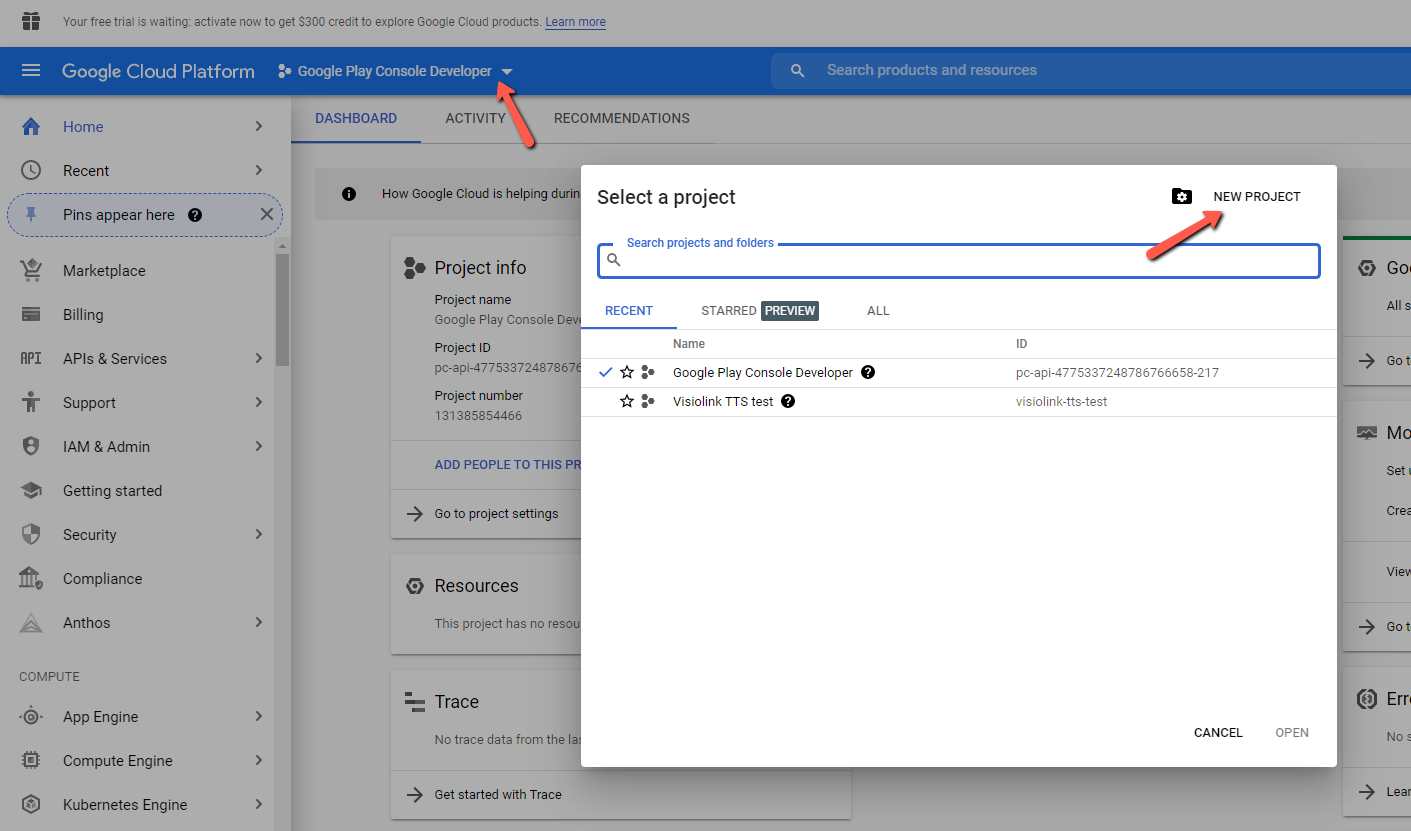 How to Setup Google Account To Enable Text to Speech Knowledgebase